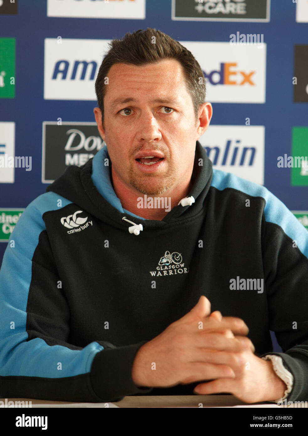 Rugby Union - Glasgow Warriors Team Announcement - Scotstoun Stadium ...