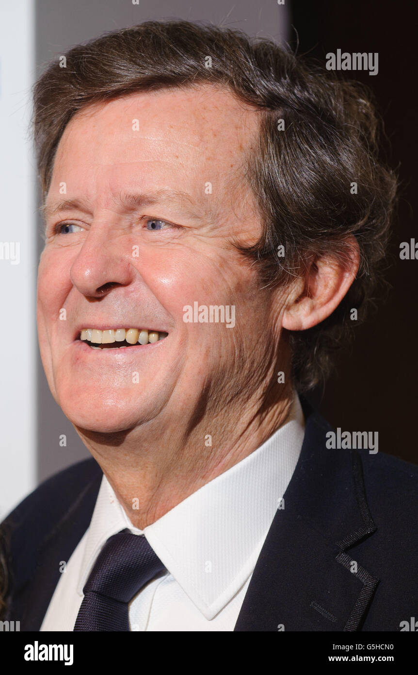 Sir david hare arrives at the bfi london film festival hi-res stock ...