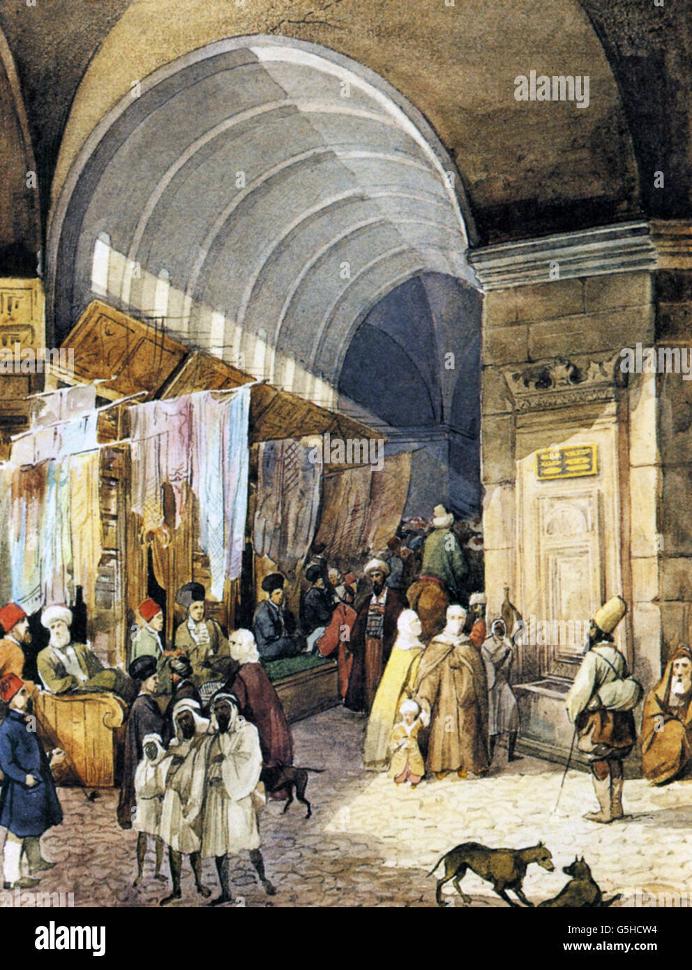 Vendor and customer arab hi-res stock photography and images - Alamy