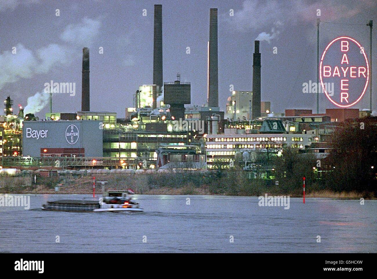 Bayer plant in leverkusen germany hi-res stock photography and images ...