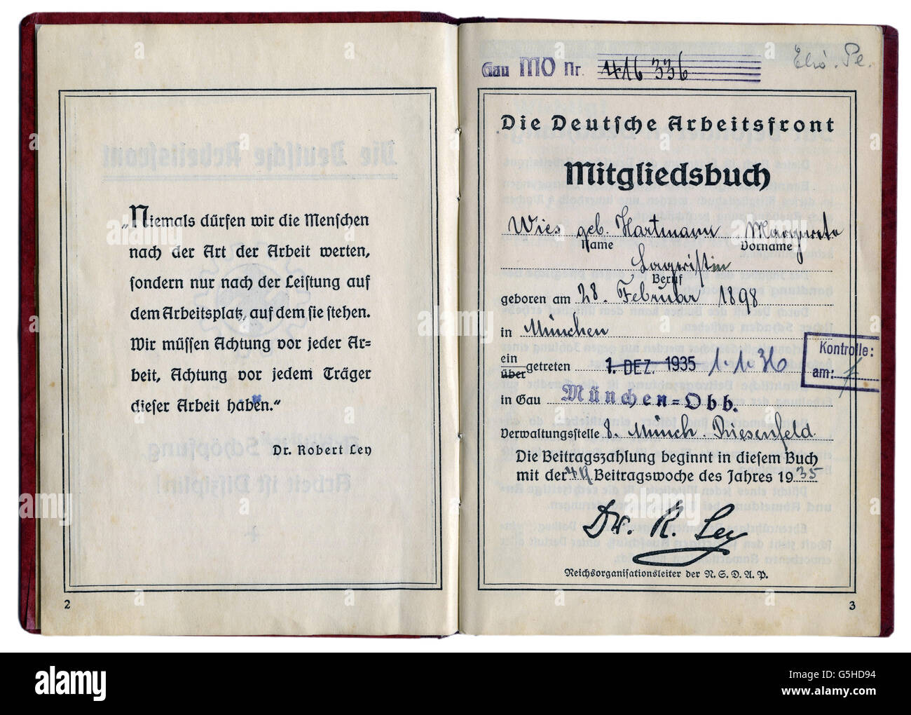 Deutsche arbeitsfront daf hi-res stock photography and images - Alamy