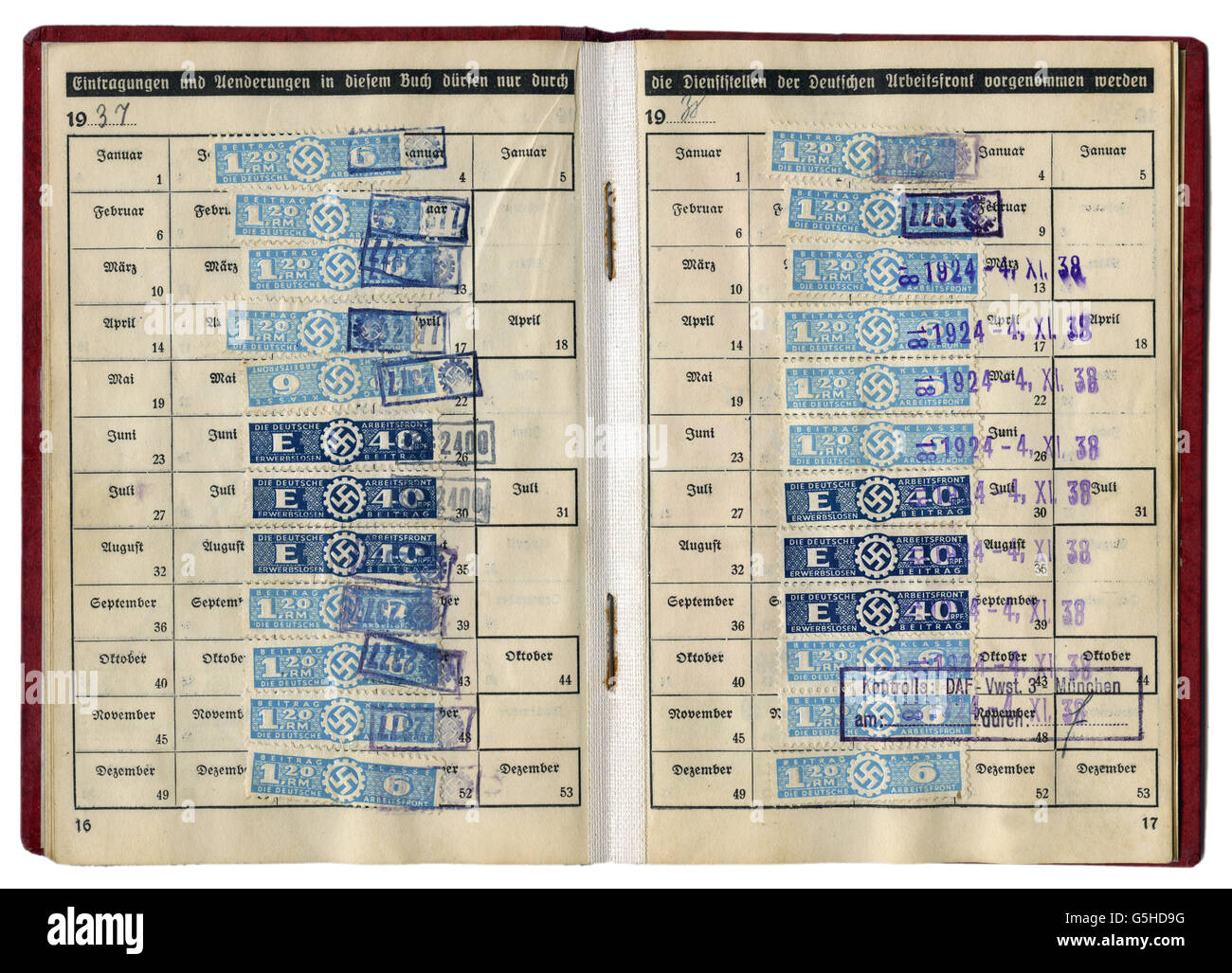 Deutsche arbeitsfront hi-res stock photography and images - Alamy