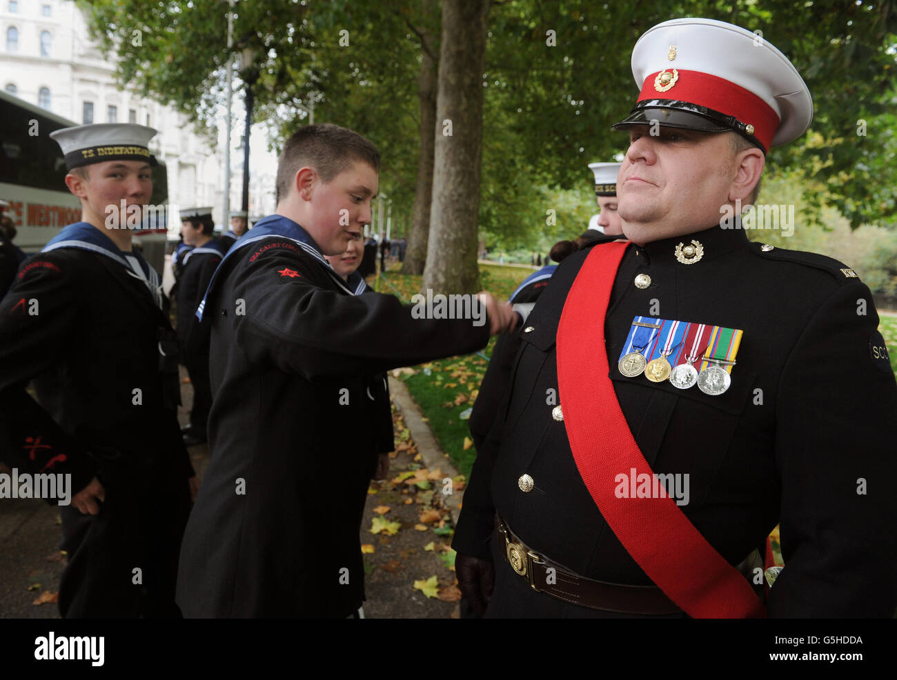 Trafalgar Day Parade Stock Photo - Alamy