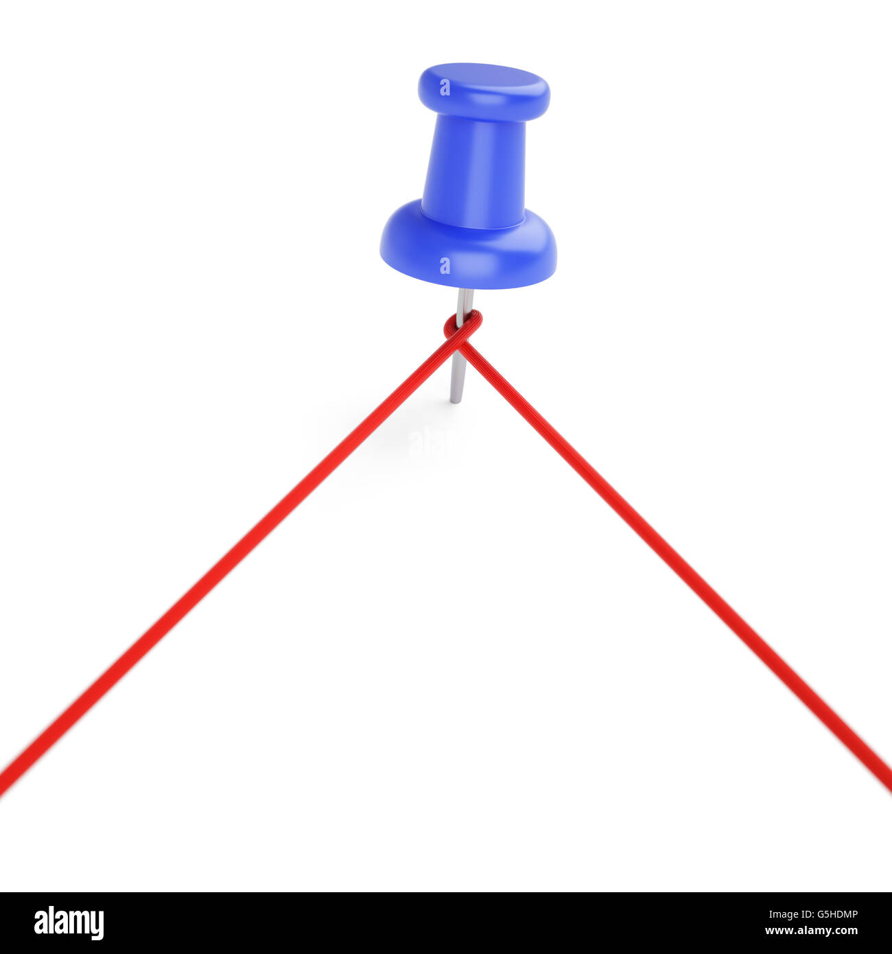 Pin string map hi-res stock photography and images - Alamy