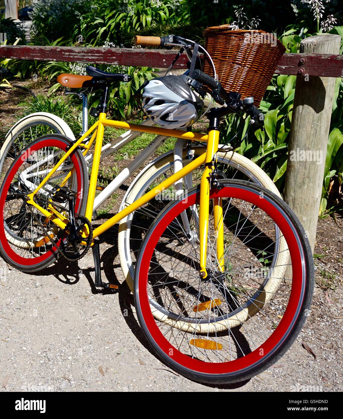 Bicycles wheels colors hi-res stock photography and images - Alamy