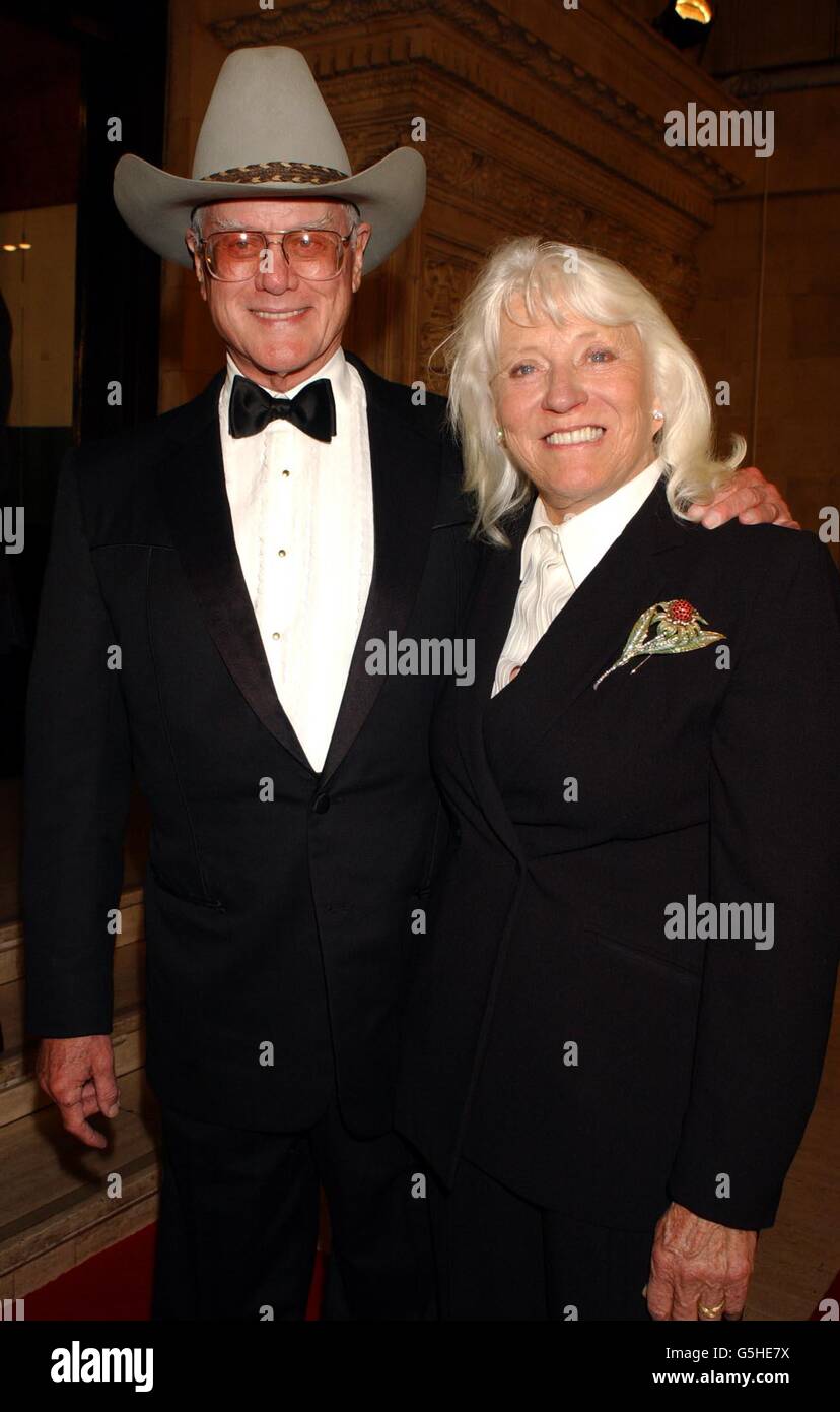 American actor larry hagman hi-res stock photography and images - Alamy