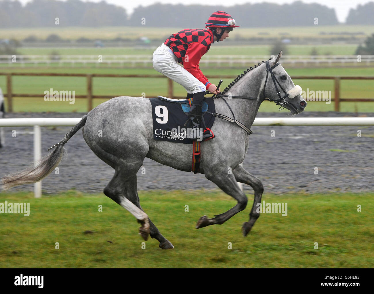 Fast On with Joe Doyle canters to the start of The Stephen Quirke ...