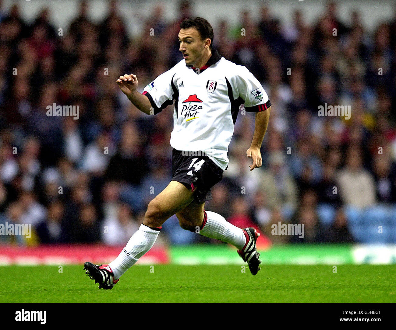 FOOTBALL FULHAM STEED MALBRANQUE Stock Photo - Alamy