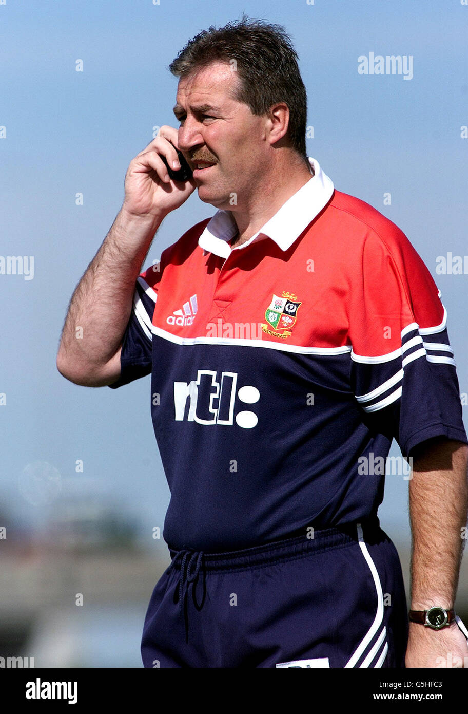 British Lions Tour Manager Donal Lenihan.In Brisbane Photo : David ...