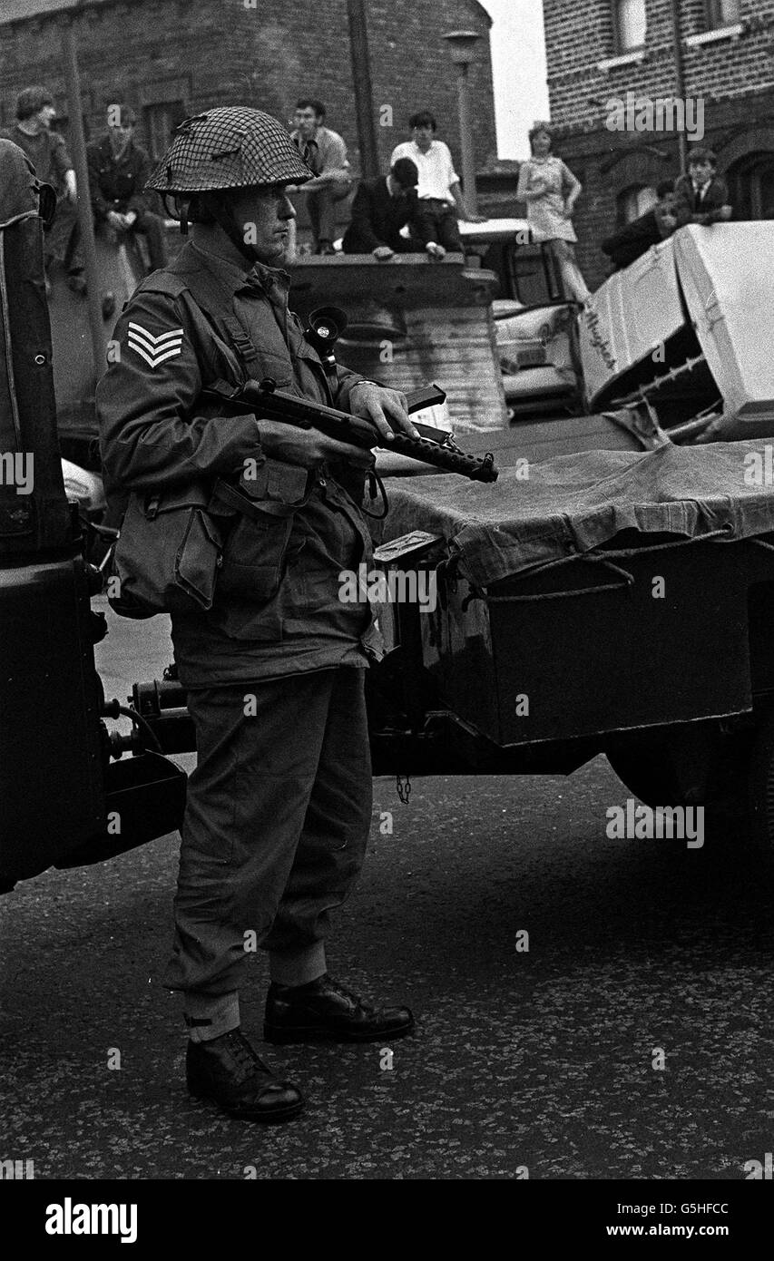 THE TROUBLES : 1969 Stock Photo - Alamy