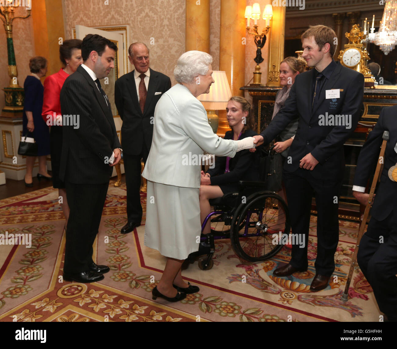 Royal reception for Team GB Medallists Stock Photo - Alamy