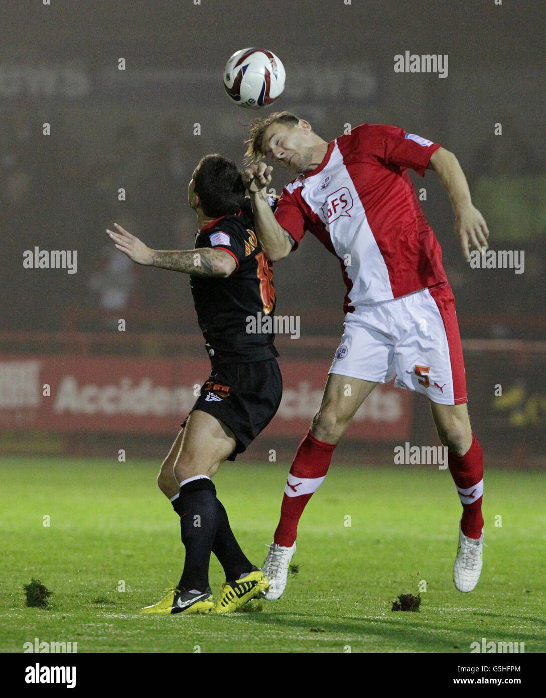 Crawley football action hi-res stock photography and images - Alamy