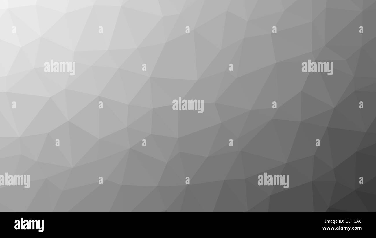 Abstract gray gradient lowploly of many triangles background for use in ...