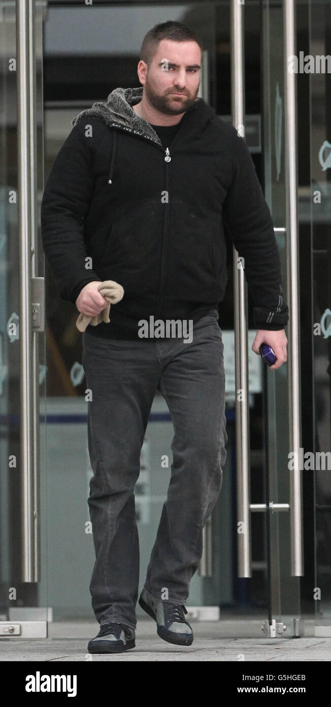 Dermot Ryan, brother of murdered Real IRA leader Alan Ryan leaving the ...