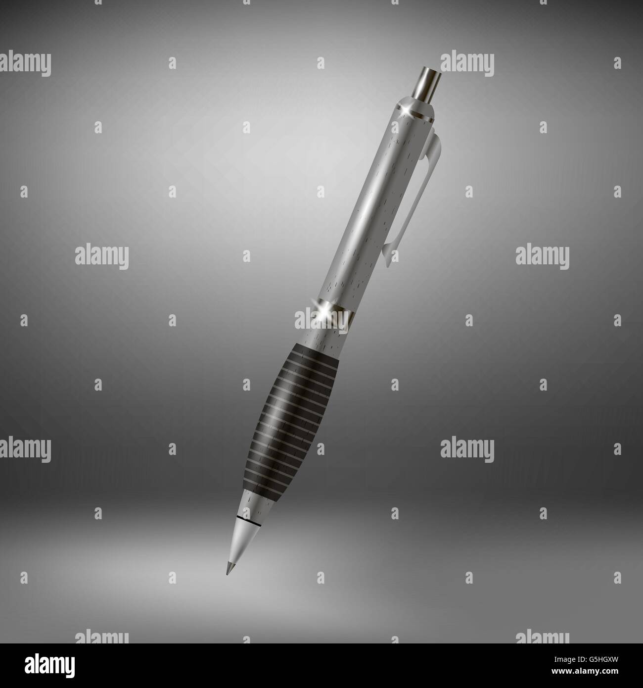 Single Pen Isolated. Office Tool Stock Vector Image & Art - Alamy