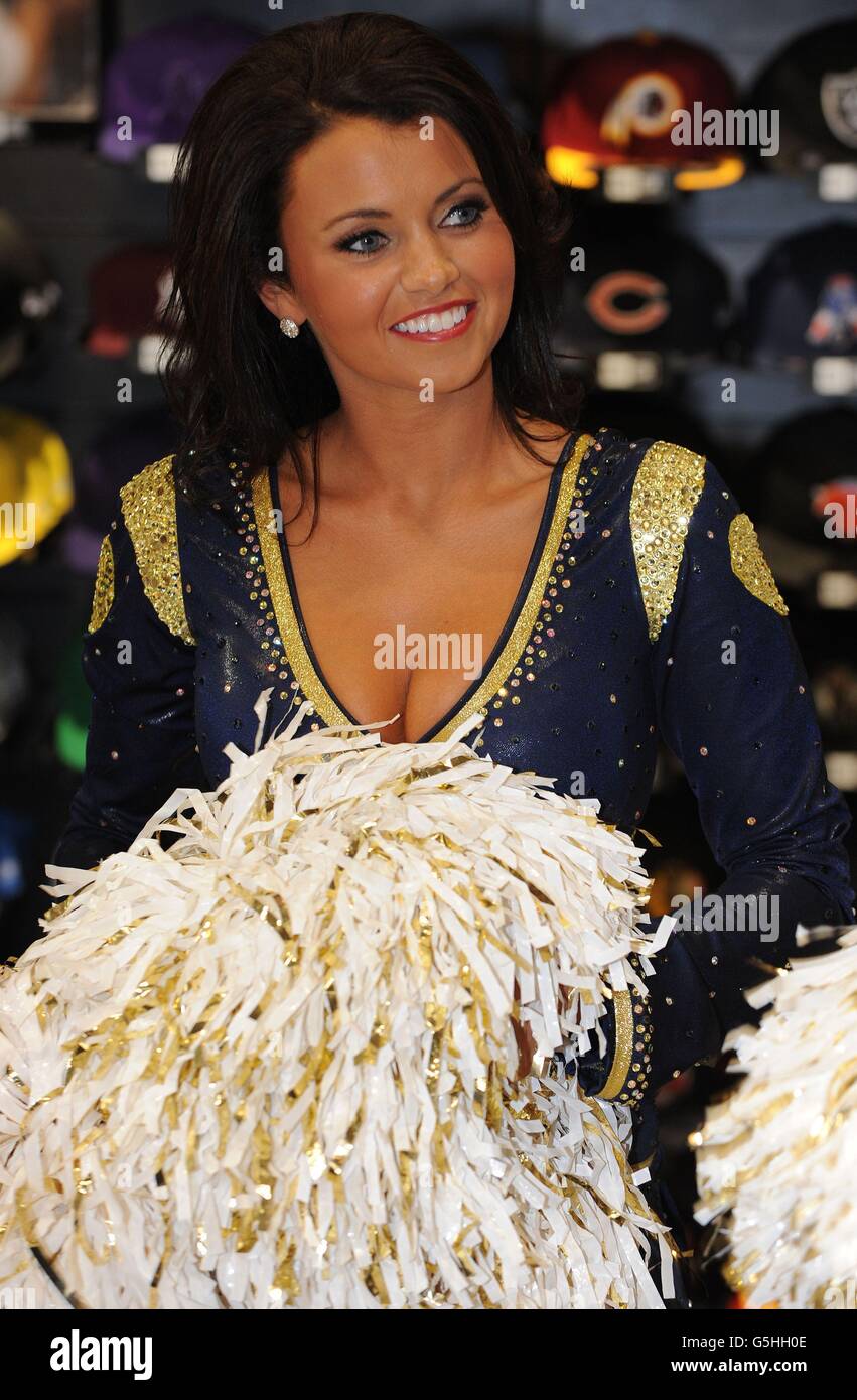 St Louis Rams Cheerleaders during a 'meet the fans' signing at JD ...