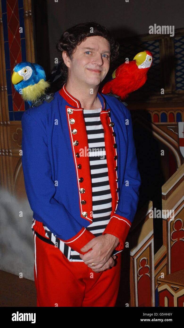 Comedian Paul Merton who plays the Captain in ITV's Christmas pantomime ...