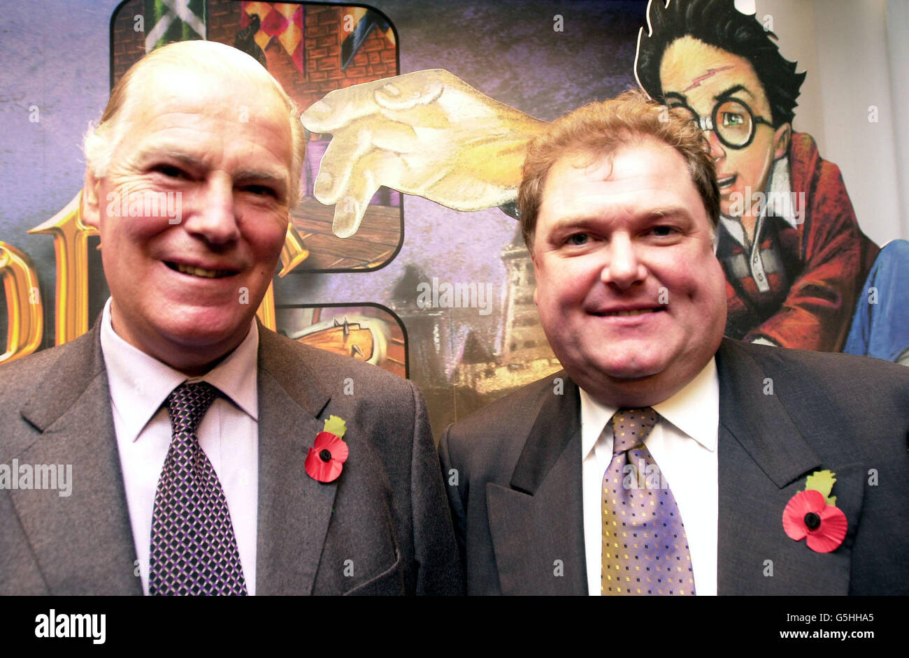 Confederation of British Industry's Director-General Digby Jones (R ...