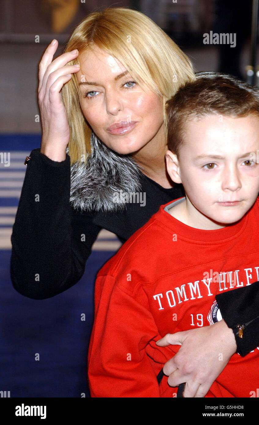 Patsy Kensit Actress Son James High Resolution Stock Photography and ...