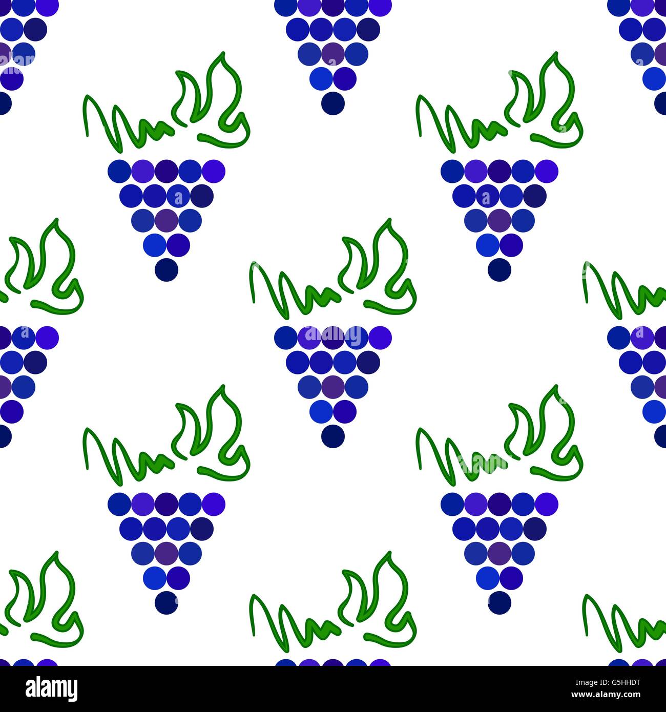 Grapes Seamless Pattern. Vine Background Stock Vector Image & Art - Alamy
