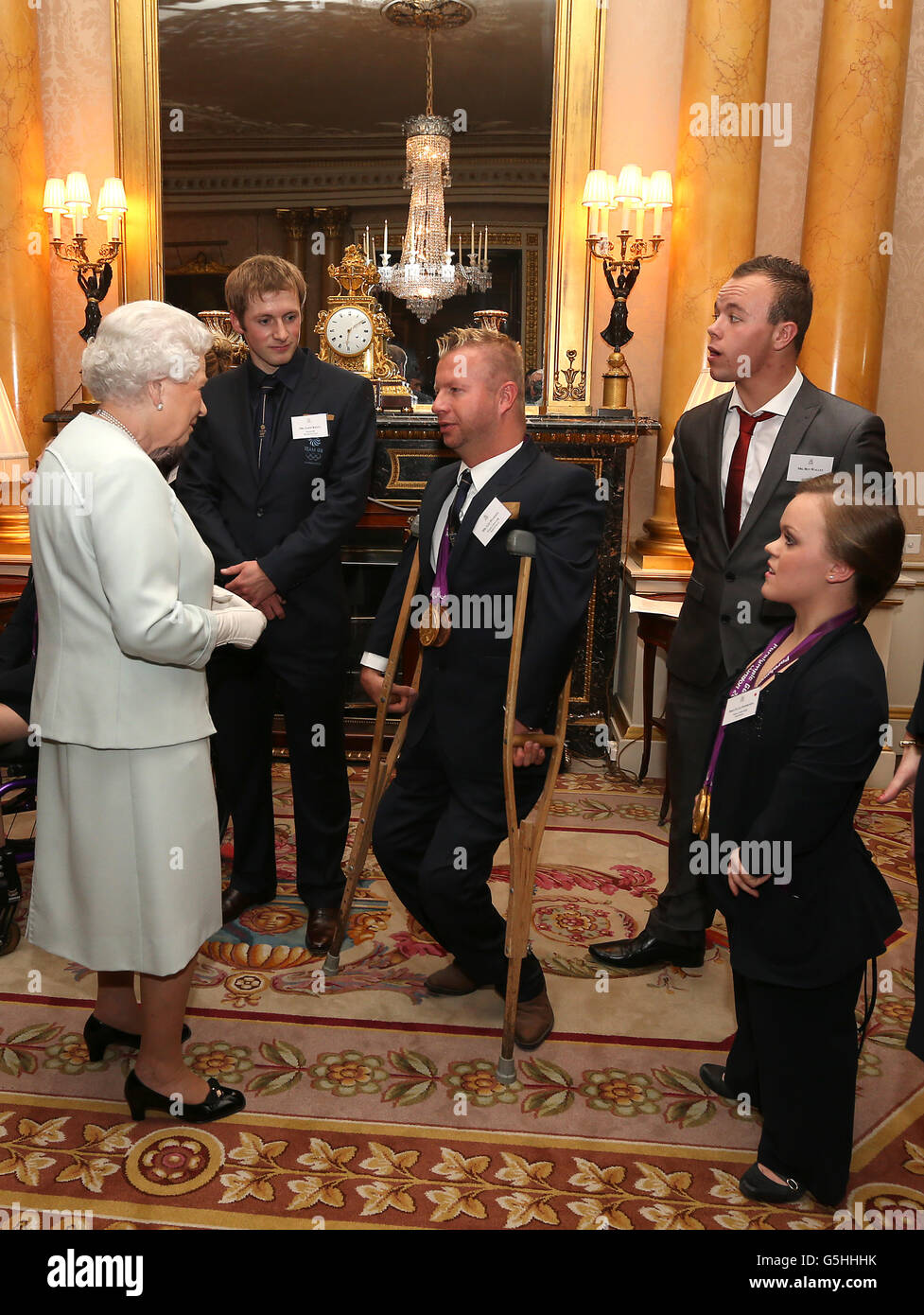 Eleanor simmonds buckingham palace hi-res stock photography and images ...