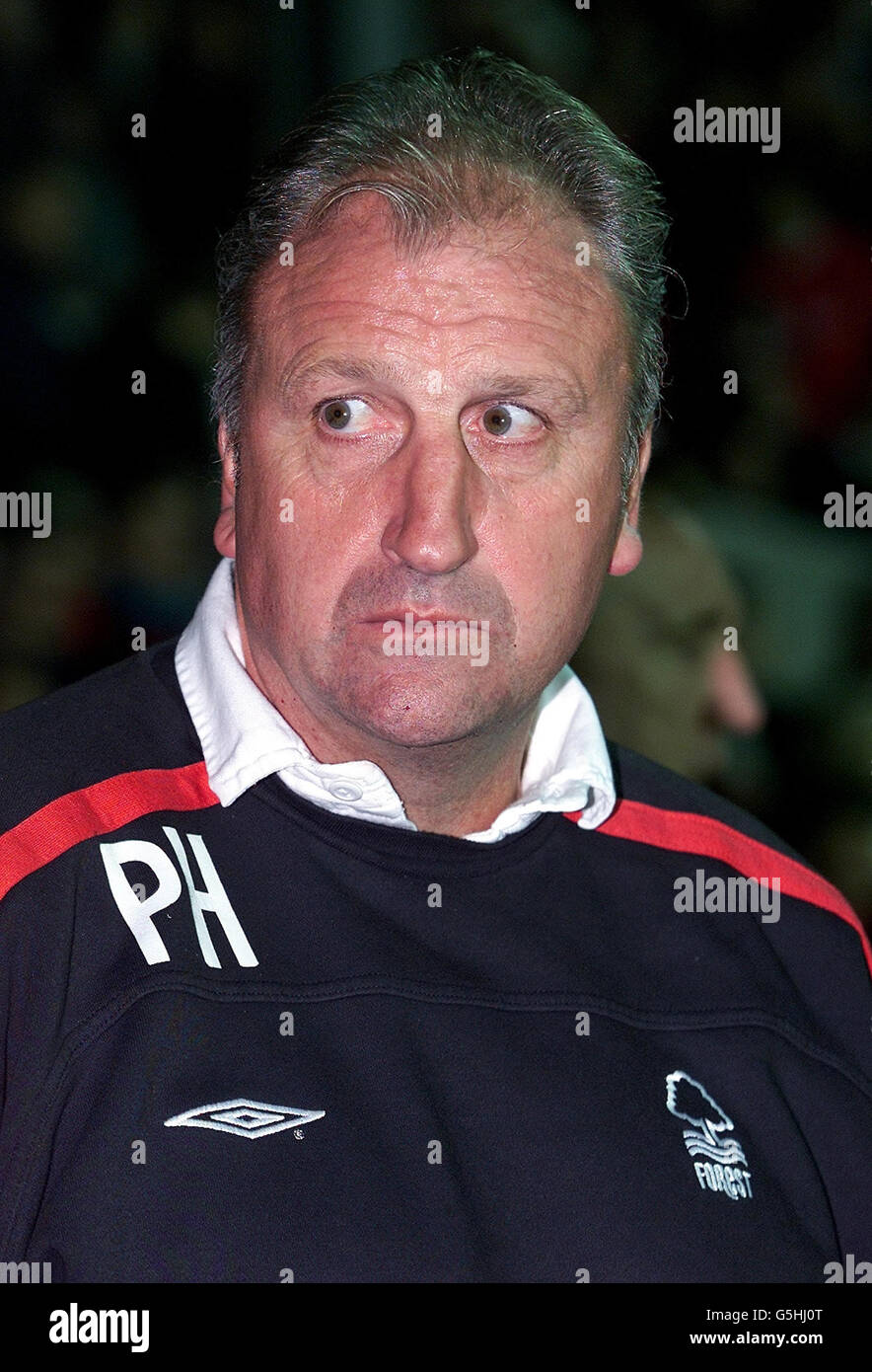 Paul Hart - Nottingham Forest Manager, during the game against ...