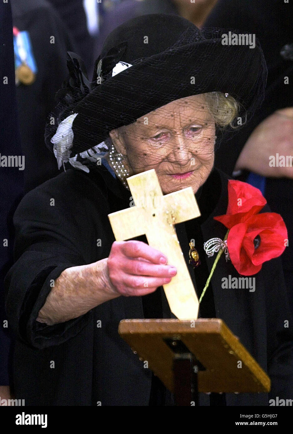 In memory of queen elizabeth the queen mother hi-res stock photography ...