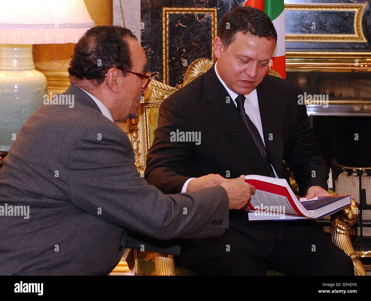 King of Jordan State Visit Stock Photo - Alamy
