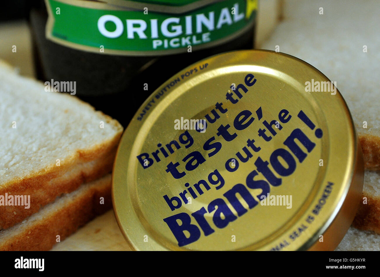 Jar of branston pickle hi-res stock photography and images - Alamy