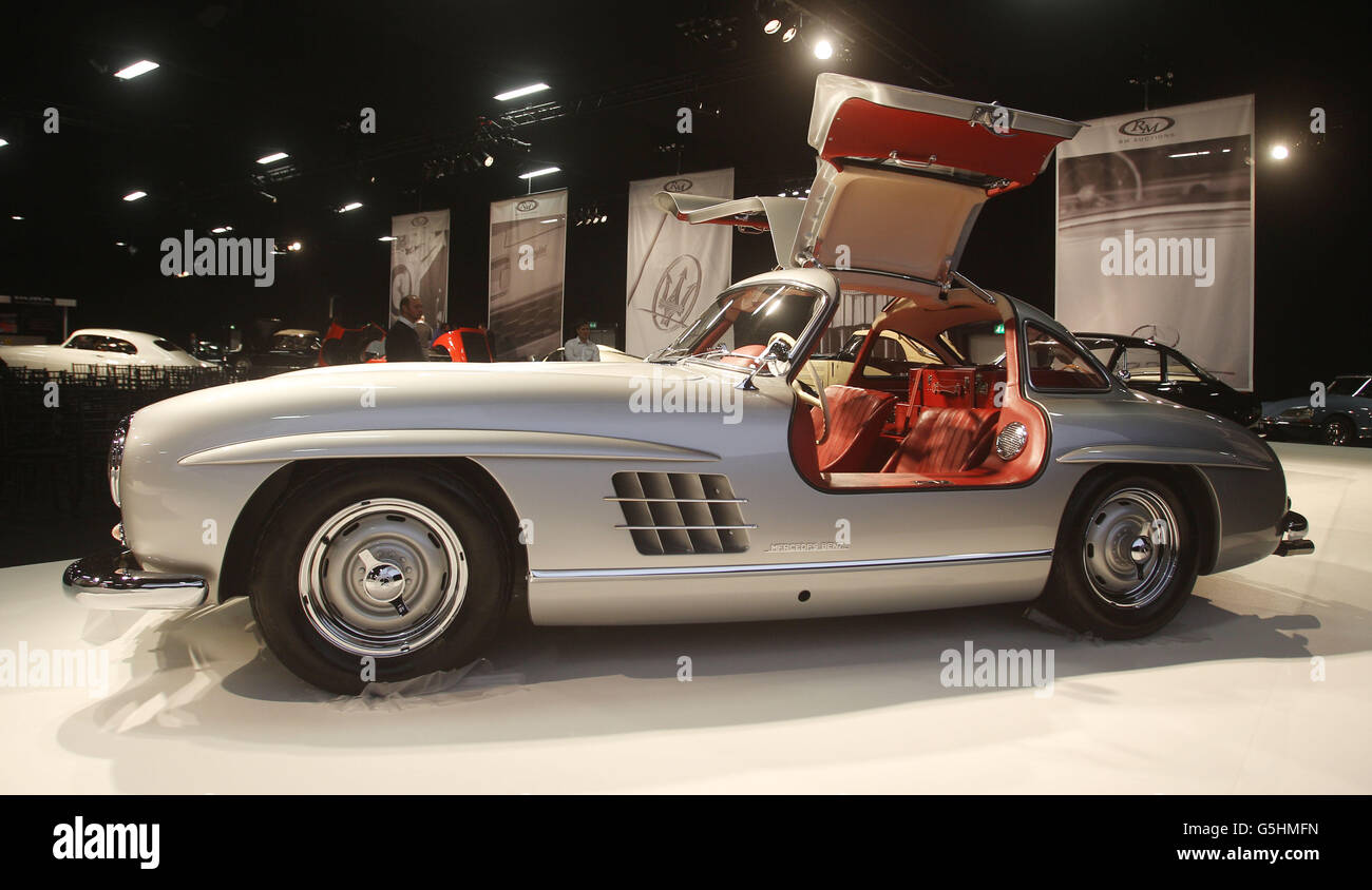 The 1955 Mercedes Benz 300SL Alloy Gullwing that is expected to fetch ...