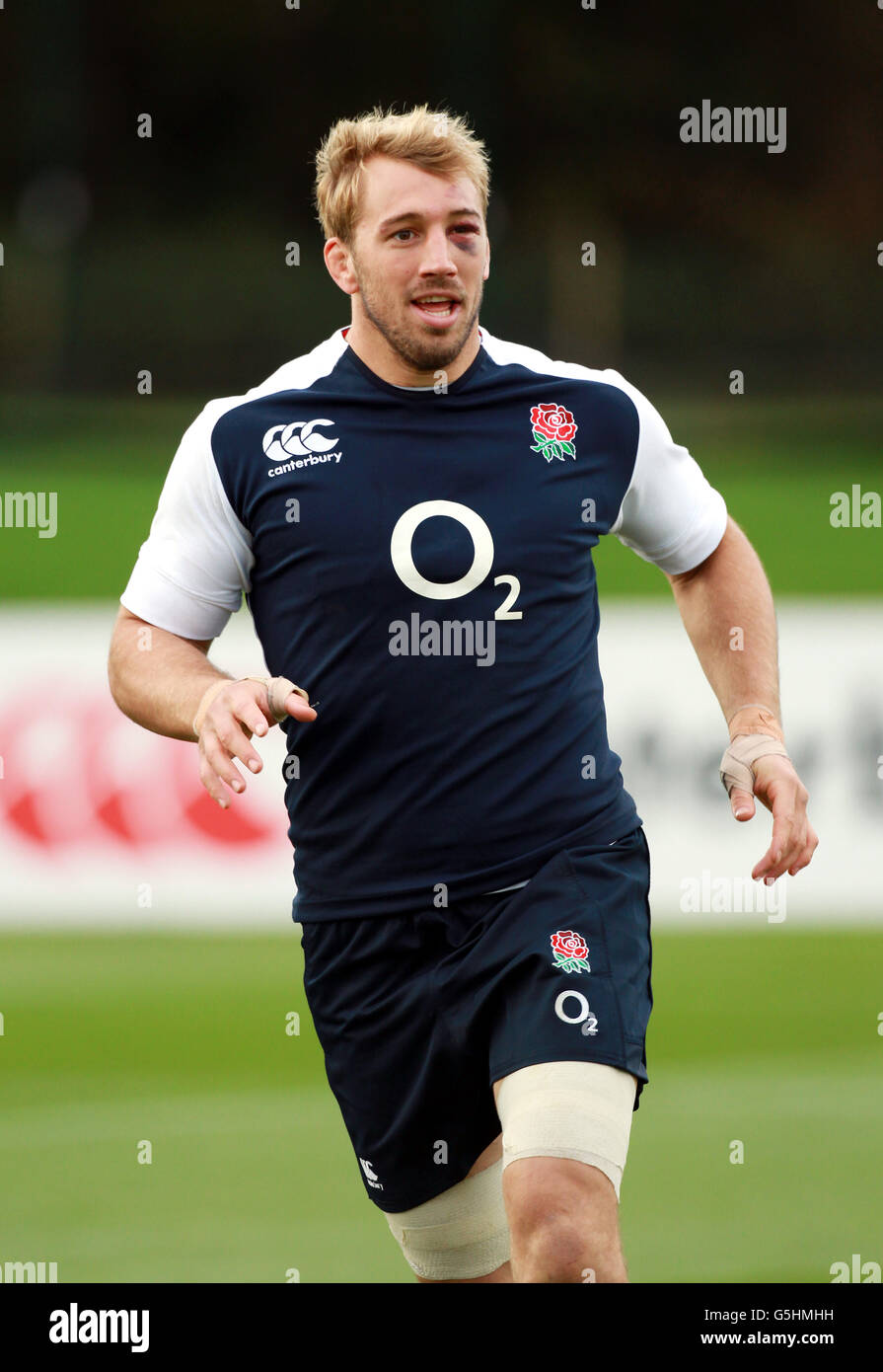 Rugby union england training session st georges park hi-res stock ...