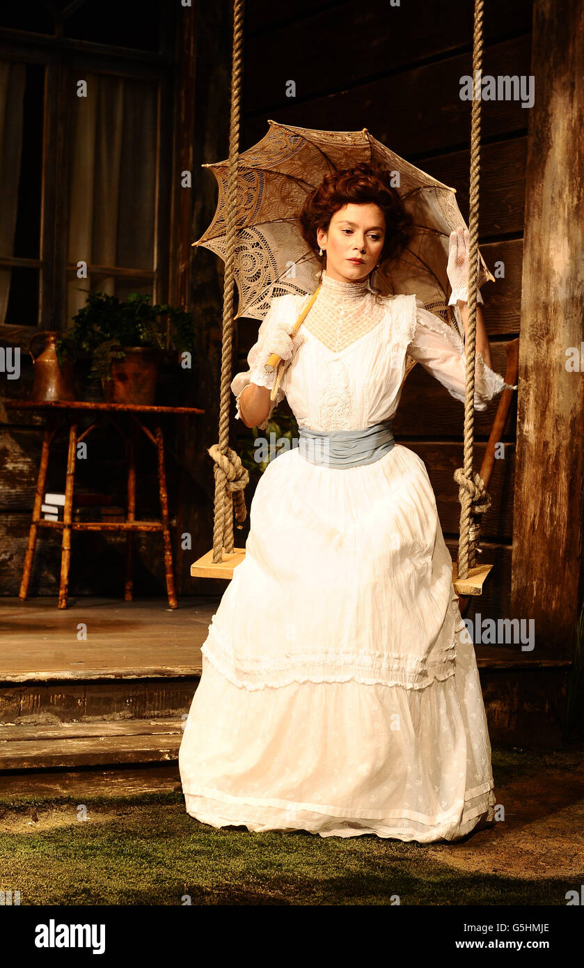 Uncle Vanya photocall. Anna Friel stars as Yelena in the Anton Chechov ...