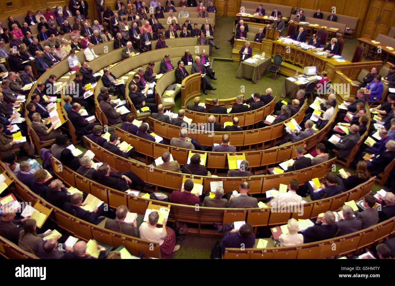 Church of England General Synod Meeting Stock Photo - Alamy