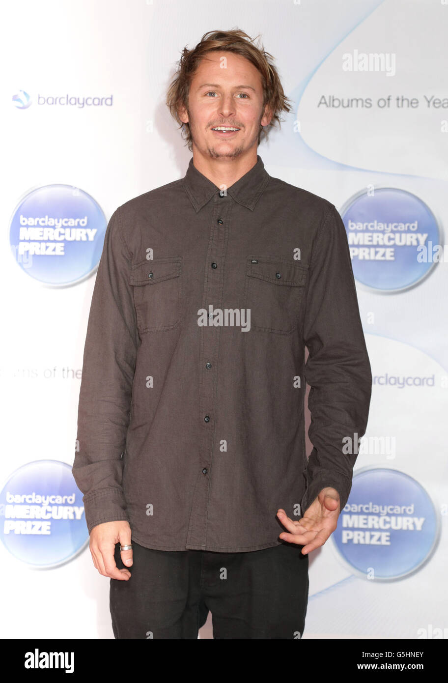 Ben Howard arriving for the Mercury Prize, at the Roundhouse in Camden ...