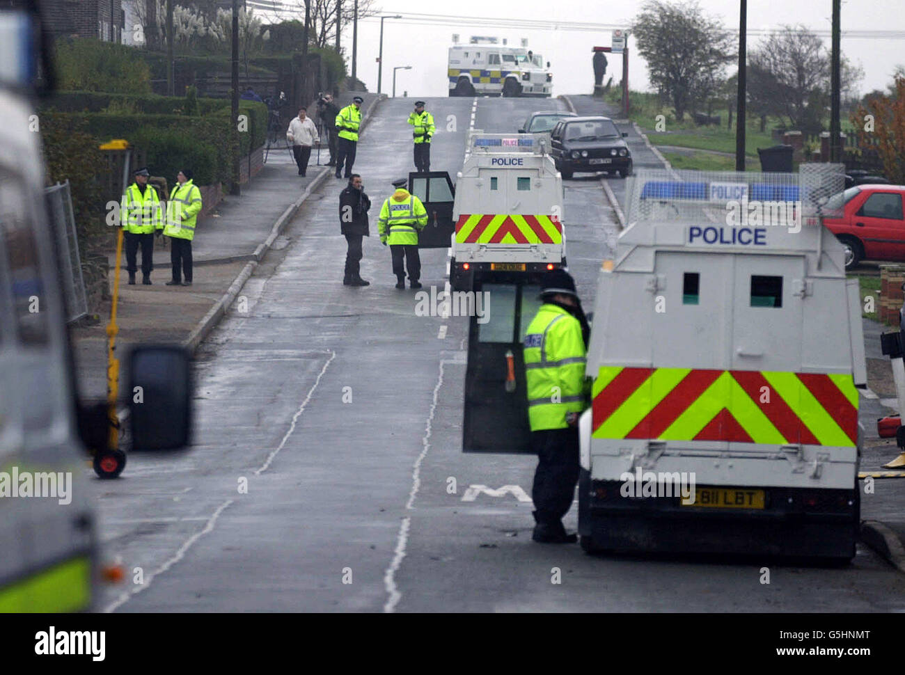 Real IRA bomb facotry suspected Stock Photo - Alamy