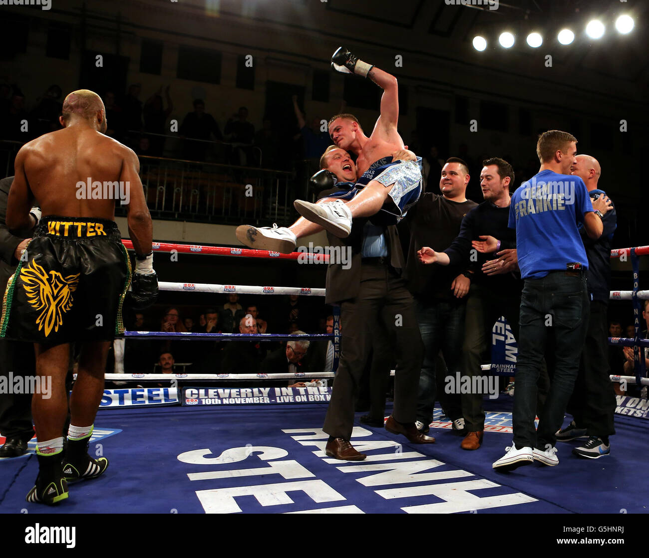 Boxing - British Welterweight Title - Junior Witter v Frankie Gavin ...