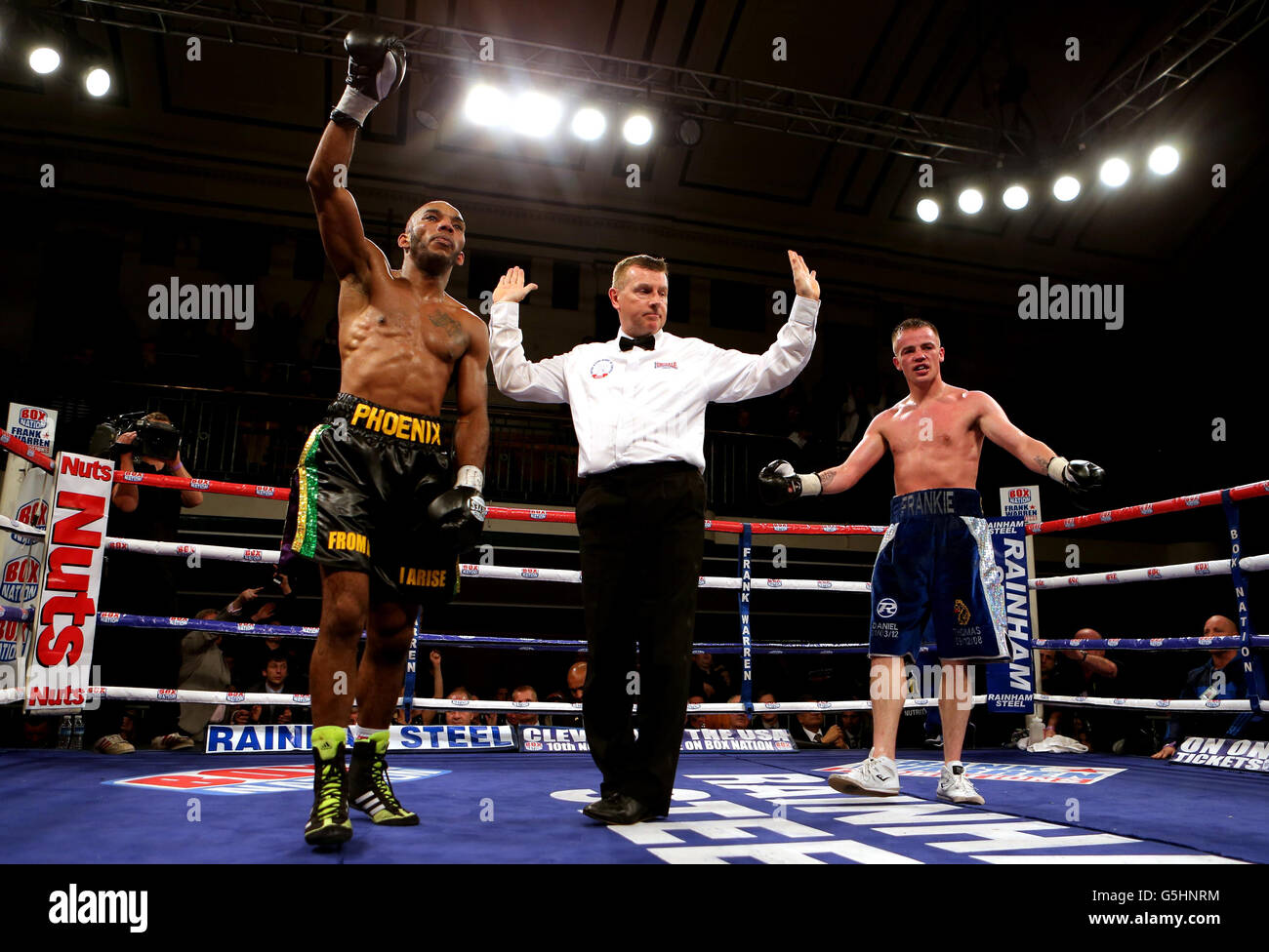Boxing british welterweight title junior hi-res stock photography and ...