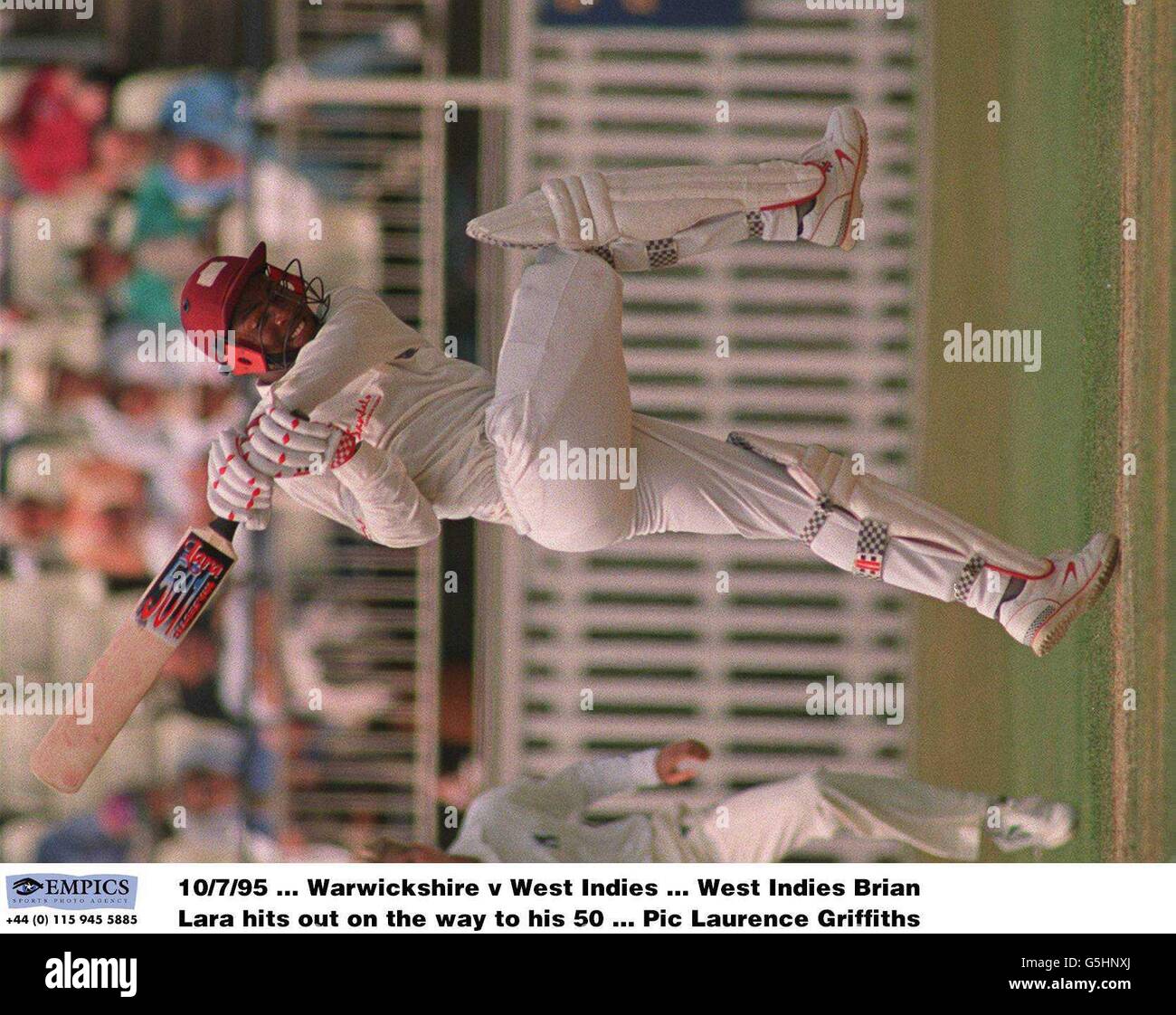 Cricket warwickshire brian lara hi-res stock photography and images - Alamy