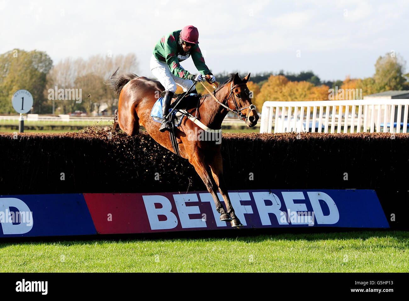 Horse Racing - Wetherby Racecourse Stock Photo - Alamy