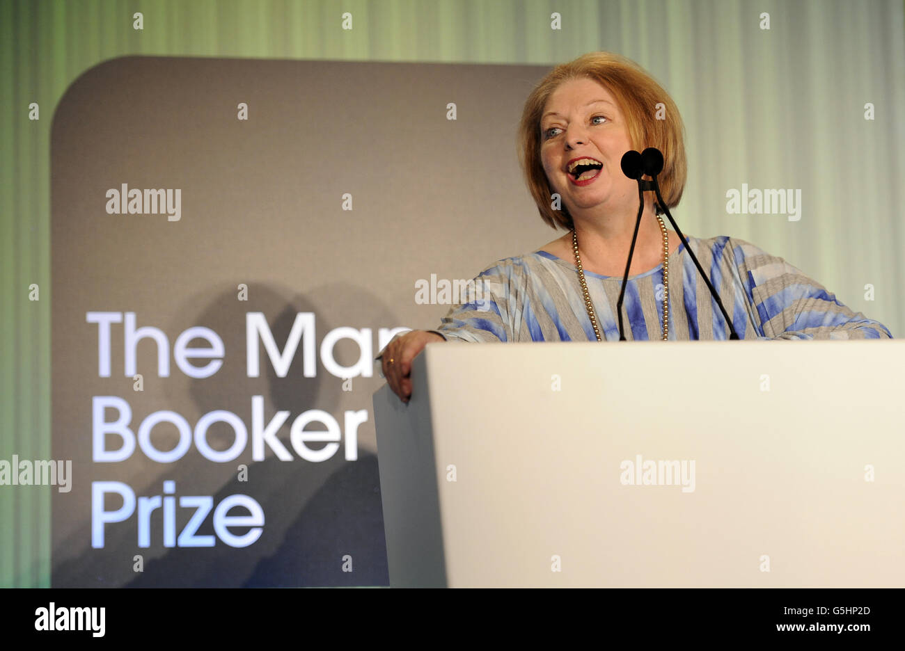 Man Booker Prize - 2012 Stock Photo - Alamy