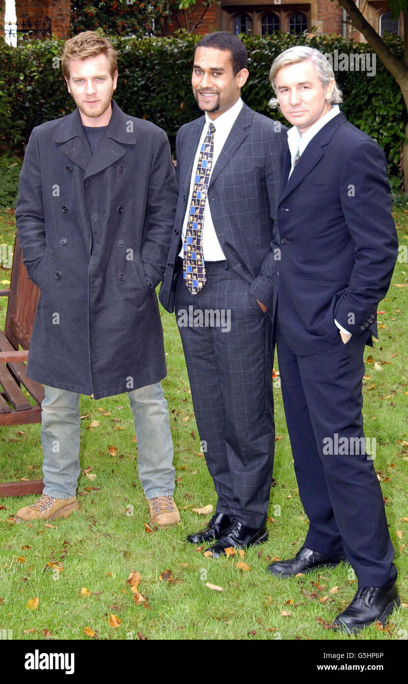 Actor Ewan McGregor (left) and director Baz Luhrmann pose with the ...