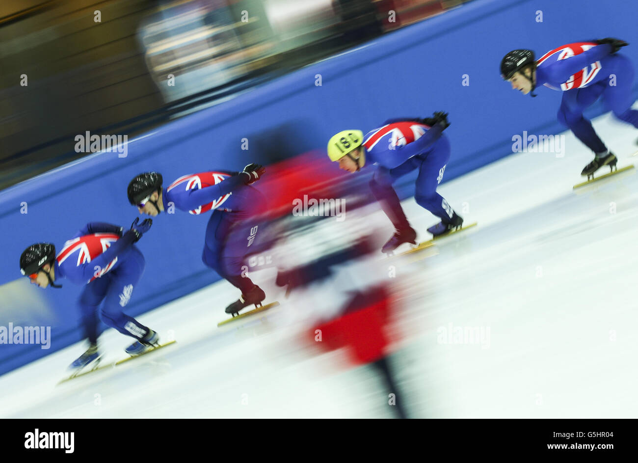 (L-R) Great Britain's Murray Cochrane, Billy Simms, Josh Cheetham and ...