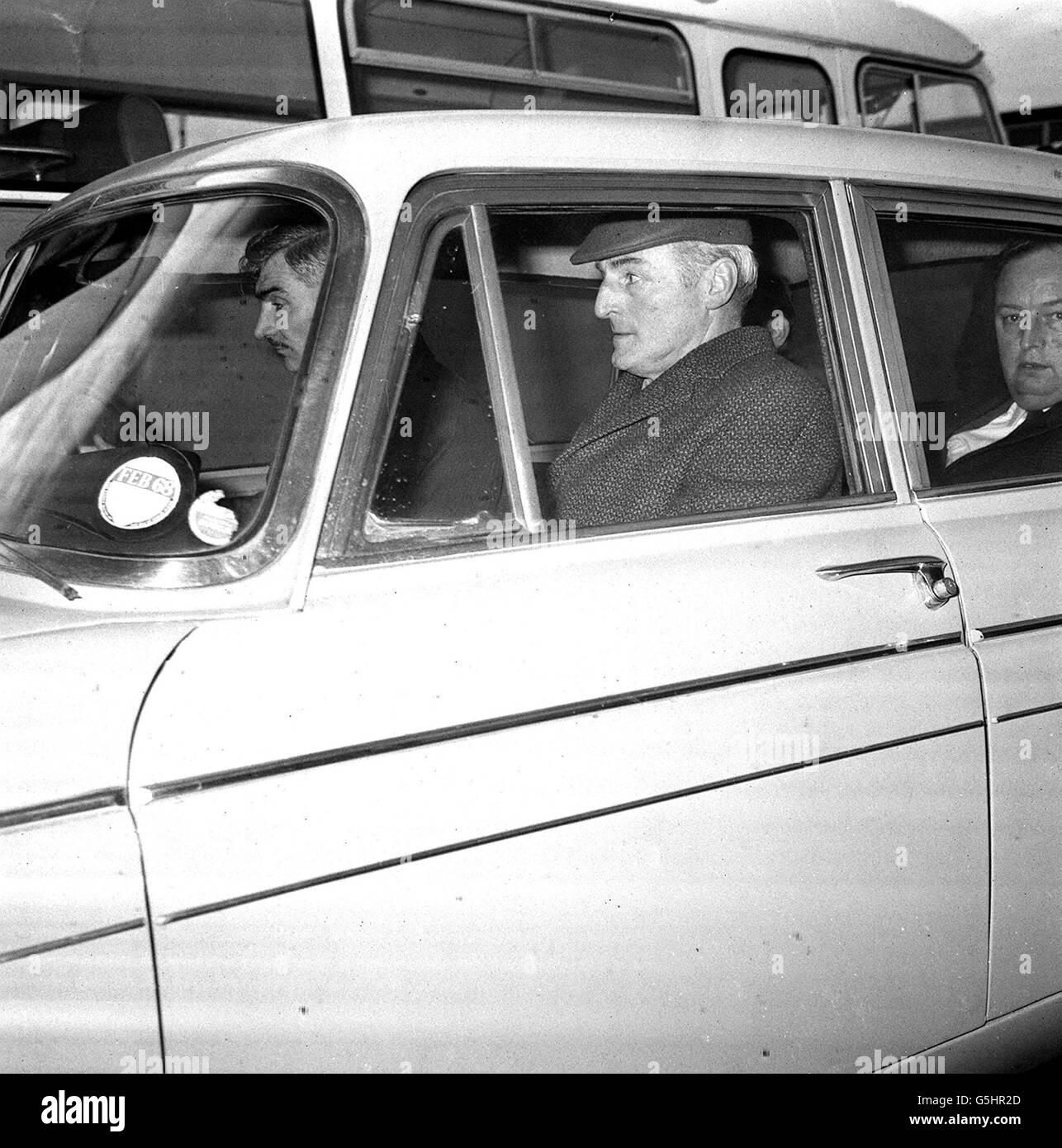 Thomas Butler and Charles Wilson leave Heathrow Airport Stock Photo - Alamy
