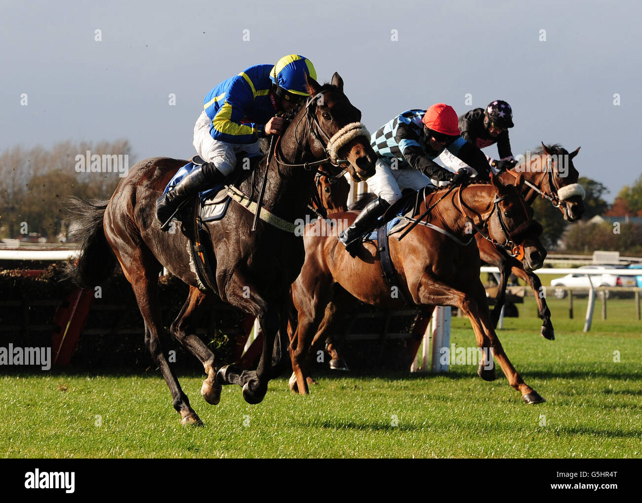Horse Racing - Wetherby Racecourse Stock Photo - Alamy