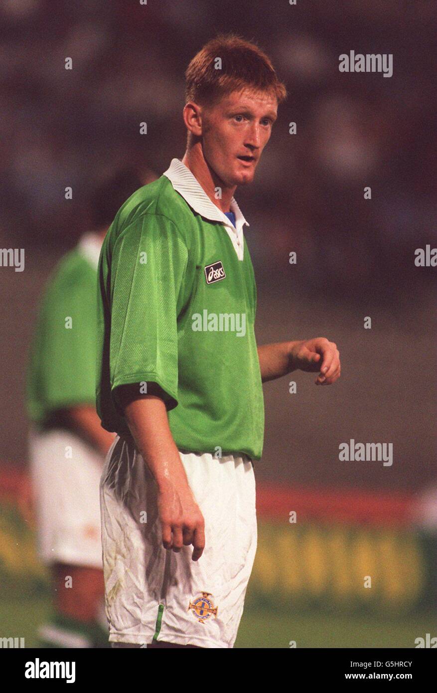 Steve Lomas. 03-SEP-95. Soccer. Steve Lomas, Northern Ireland Stock ...