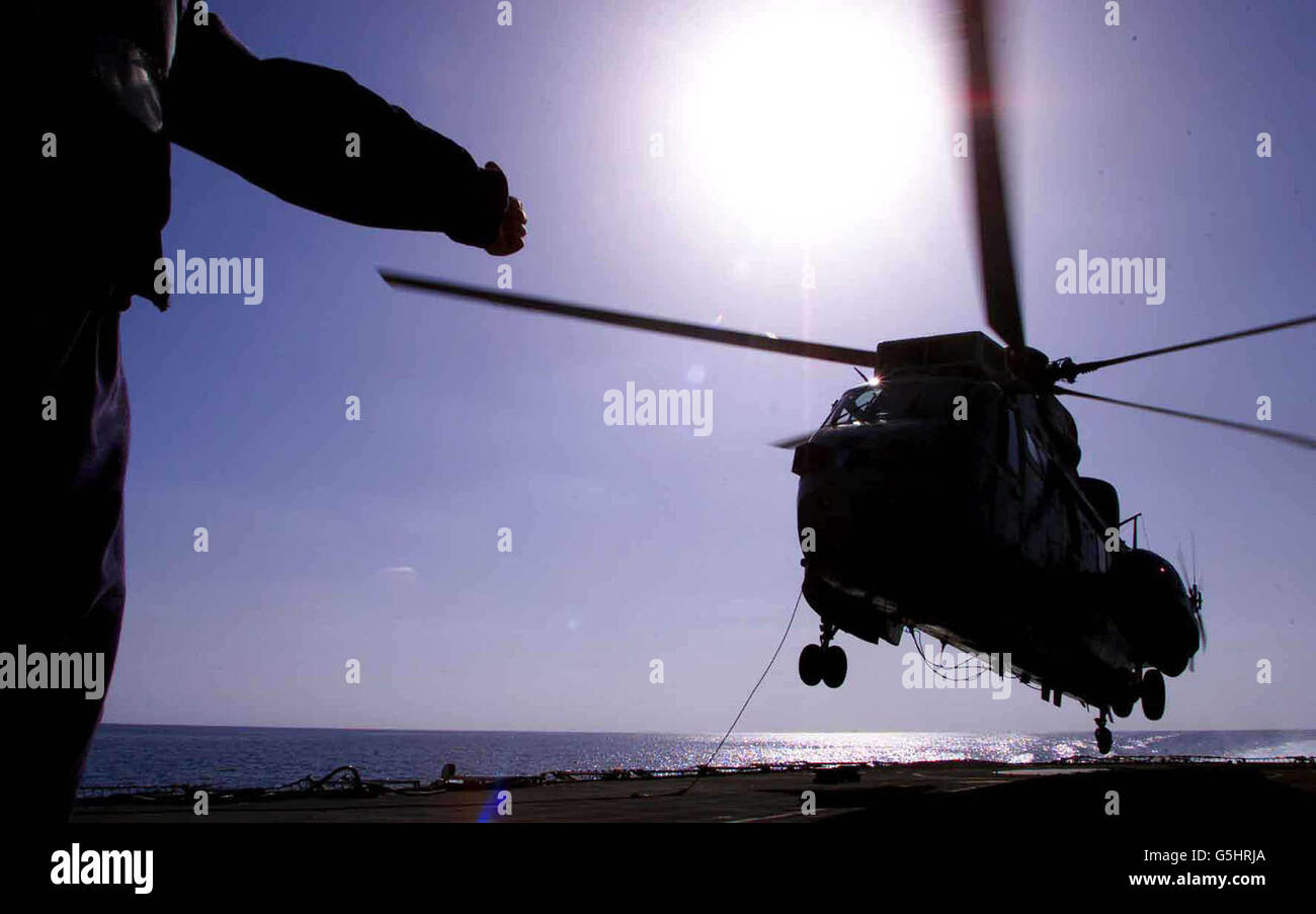Oman ocean sea king helicopter hi-res stock photography and images - Alamy
