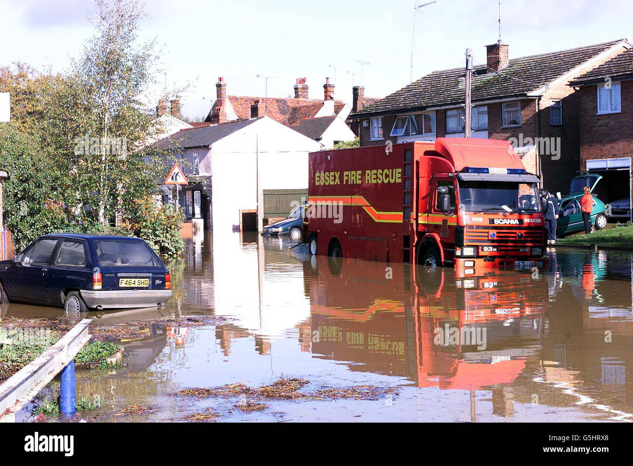 Bad Weather Flooding Stranded Vehicles Fire Rescue Lorry Disaster Hi