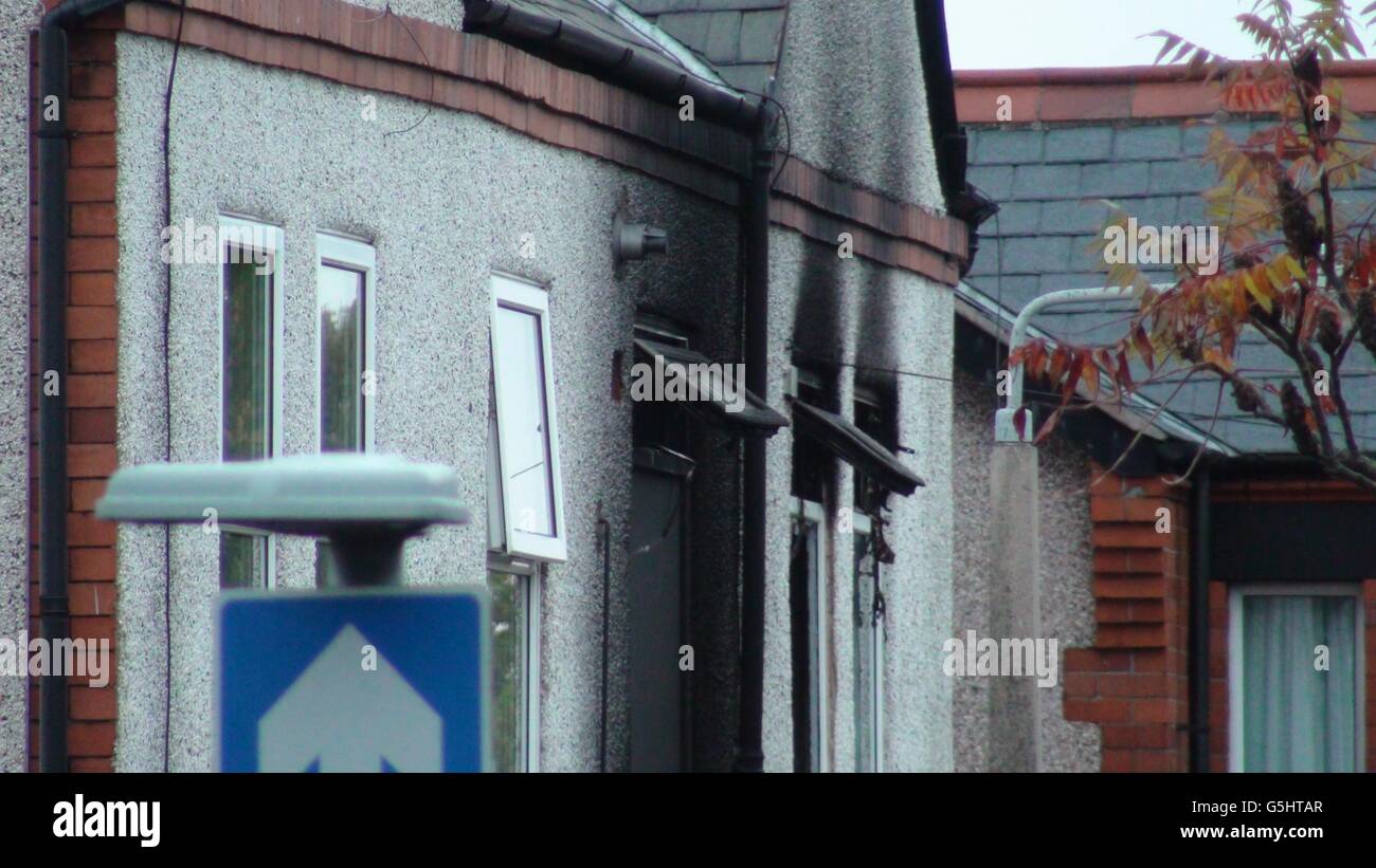 Prestatyn house fire hi-res stock photography and images - Alamy