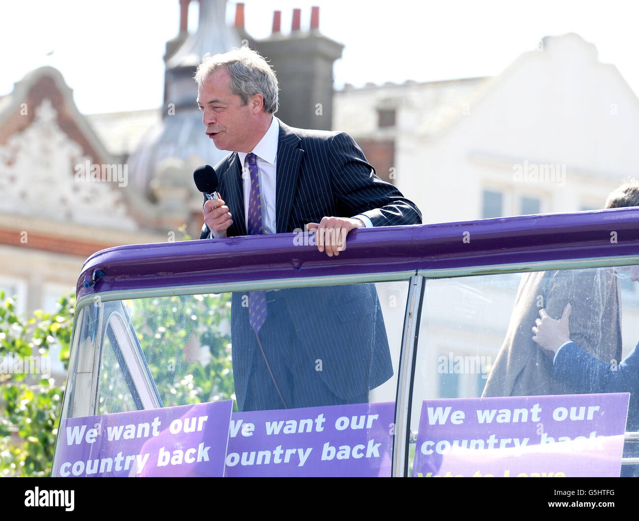Brexit bus hi-res stock photography and images - Alamy