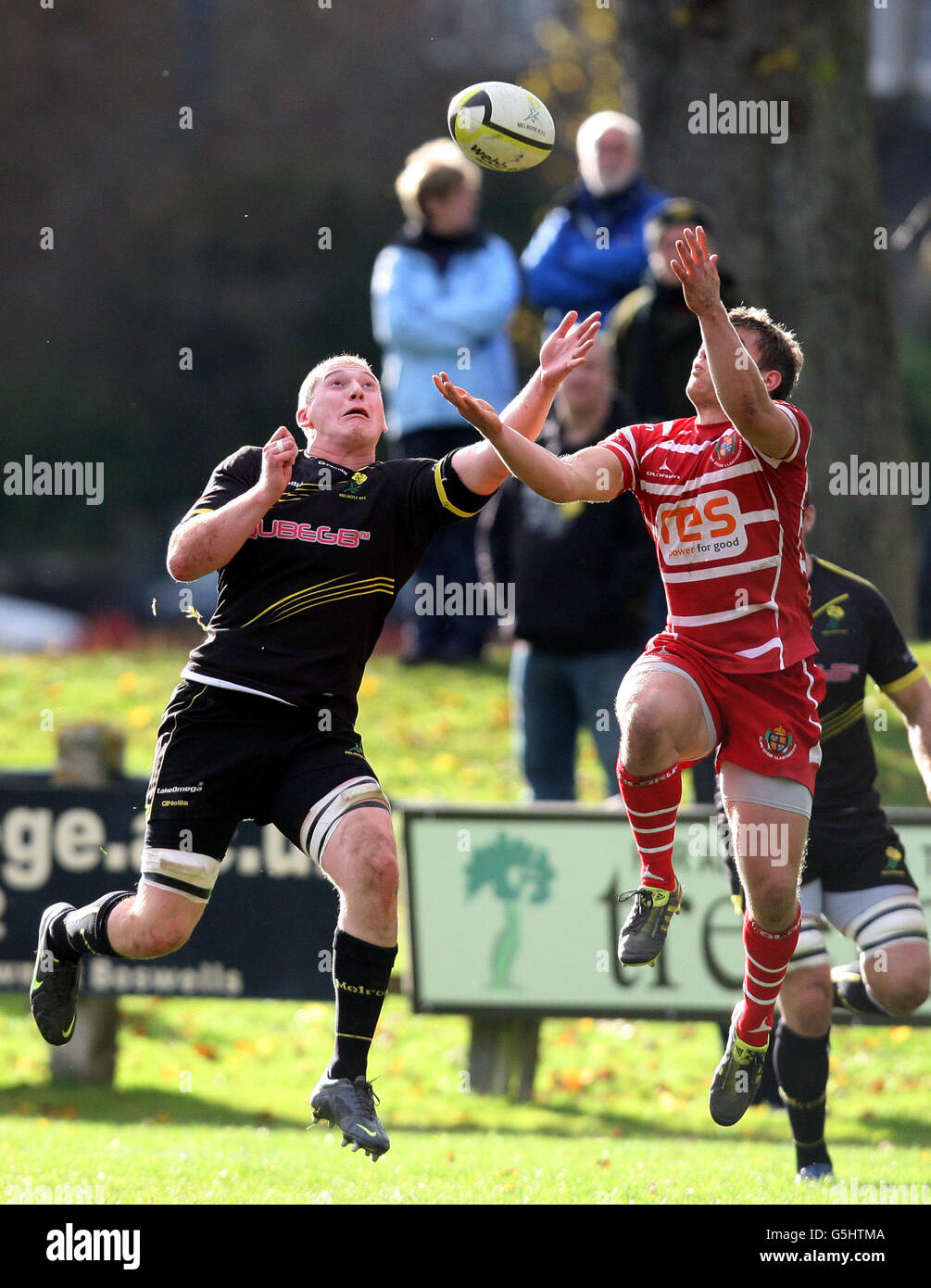 Rugby Union - British and Irish Cup - Pool 8 - Melrose v Llandovery ...